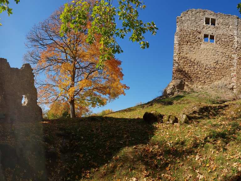 Burgruine Liebenstein: Wanderungen und Rundwege | komoot