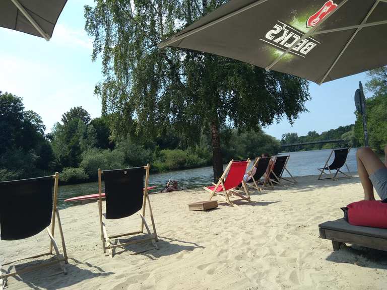 Strandleben - Die Strandbar am Wasser - Cycle Routes and Map | Komoot