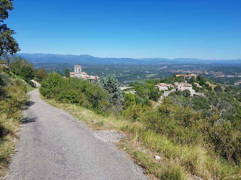 Vue sur Ardeche – Vue sur Sampzon Circuit à partir de Ruoms | sortie à ...