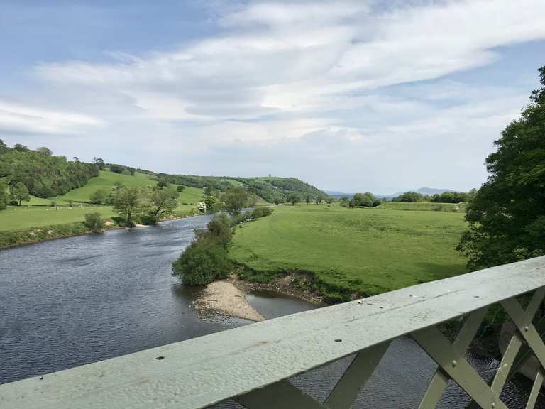 View of the Lune Valley Road Cycle Routes and Map | Komoot