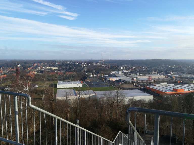 Himmelstreppe Millicher Halde: Wanderungen und Rundwege | komoot