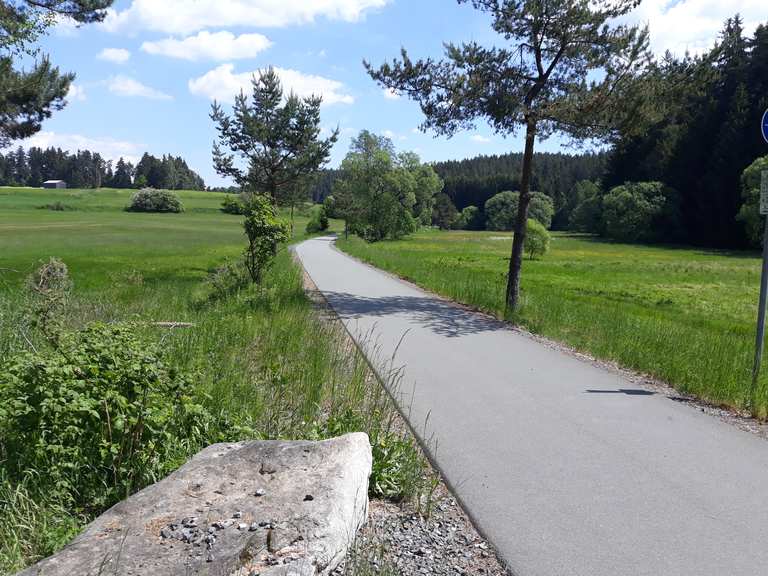 Alte Bahnlinie nach Selb: Radtouren und Radwege | komoot