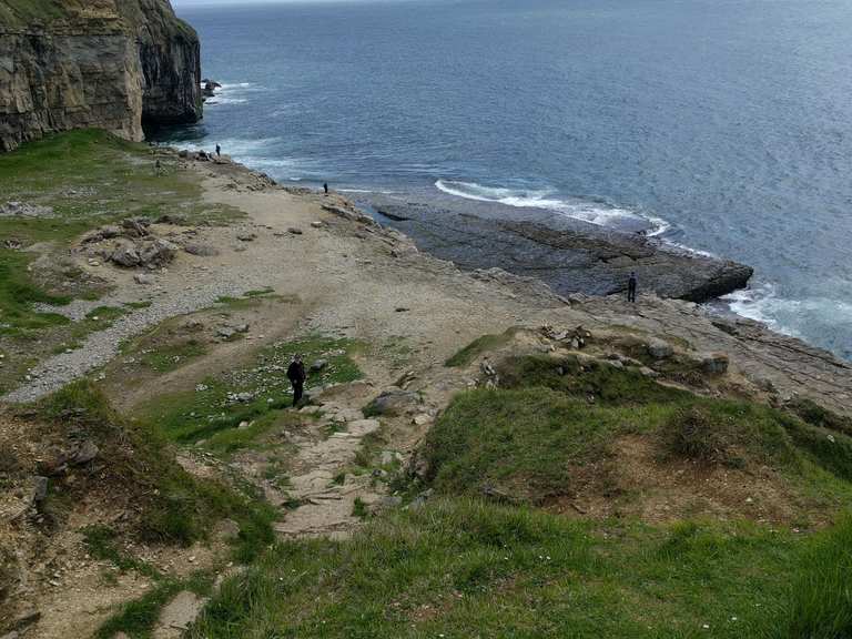 Sea quarries, Dancing Ledge. - Dorset, England | Running Highlight | Komoot