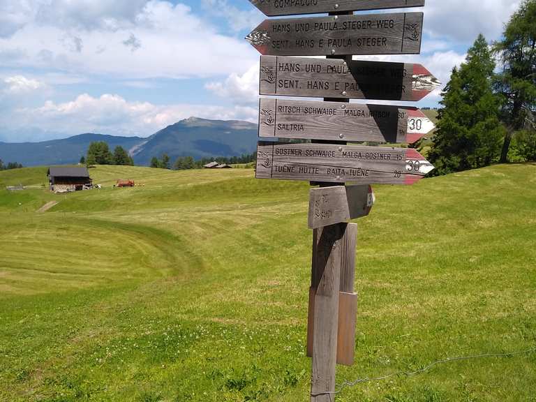 Seiser Alm Bahn Bergstation - Itinéraires de rando et marche | Komoot