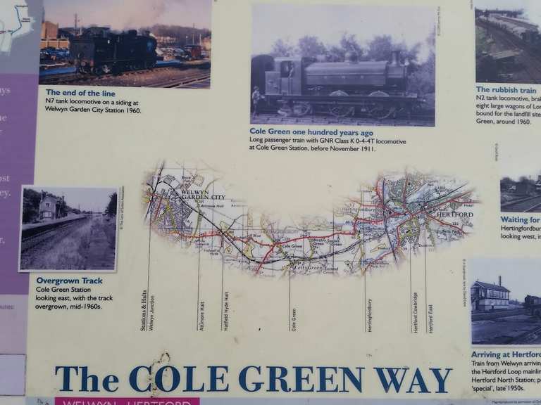 Cole Green Way (East to West) Cycle Routes and Map | Komoot