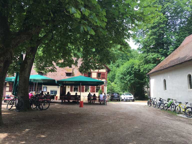 Berggasthof Moritzberg: Mountainbike-Touren und -Trails | komoot