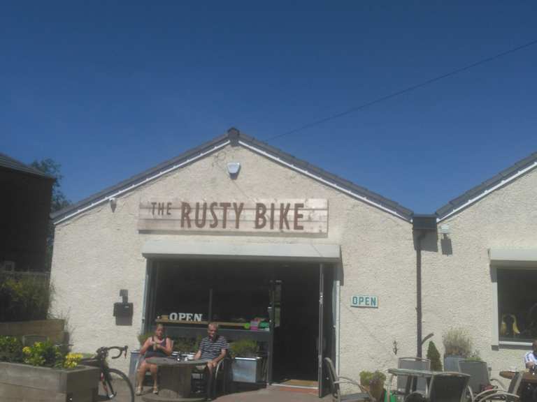 The Rusty Bike Cafe Road Cycle Routes and Map | Komoot