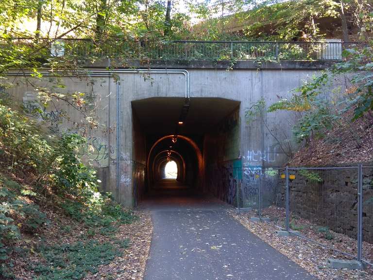 Korkenziehertrasse - Solingen Mitte: Radtouren und Radwege | komoot