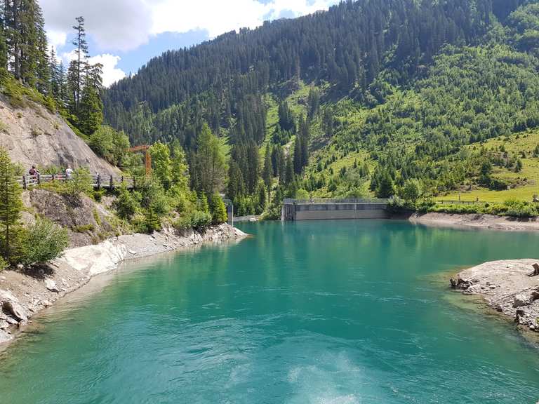 Verwallsee bei St. Anton am Arlberg/Tirol Mountain Bike Trails & Tracks ...