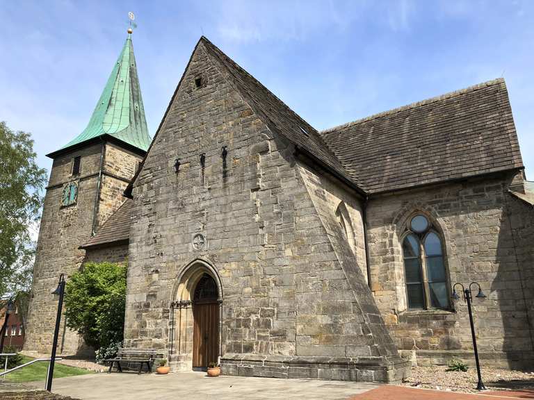 St. Katharinen Kirche Bergkirchen: Wanderungen und Rundwege | komoot