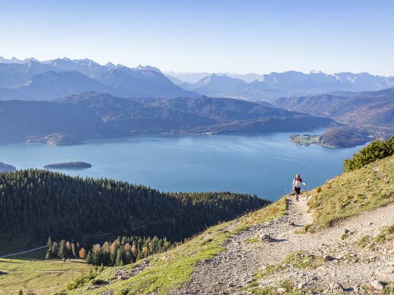 Jochberg-Gipfel – Wander- & Radrouten | Komoot