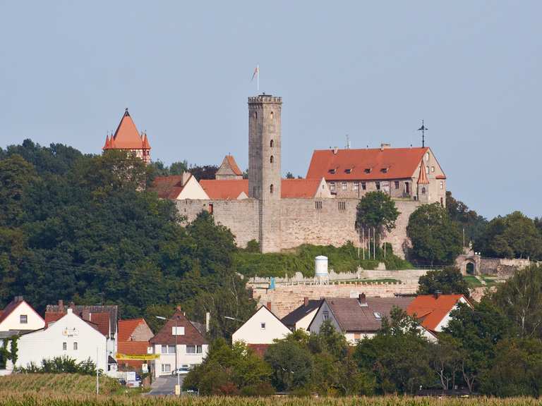 Biergarten Pflugsmühle – Burg Abenberg loop from Abenberg | bike Tour ...