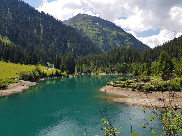 Verwallsee bei St. Anton am Arlberg/Tirol Mountain Bike Trails & Tracks ...