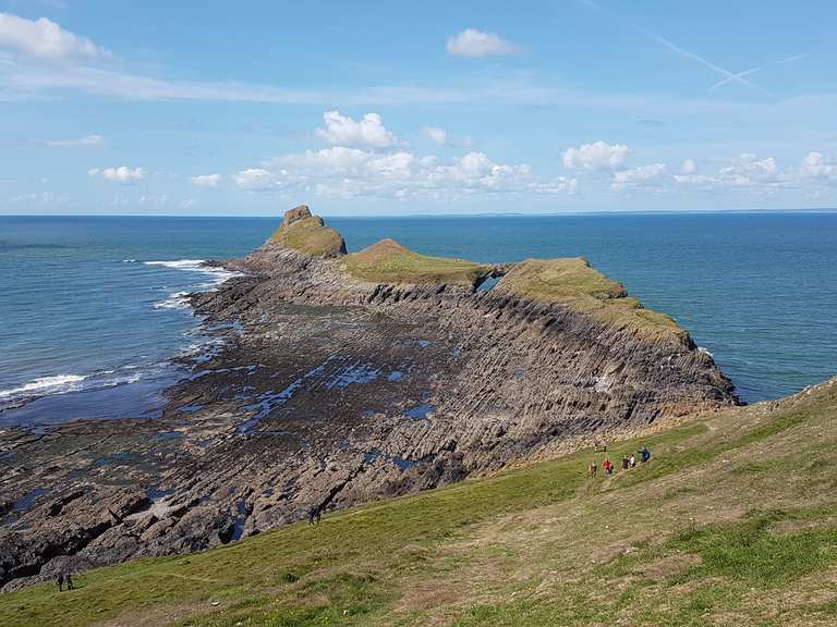 Worms Head – Worms head viewpoint Loop from Rhossili | Wanderung | Komoot