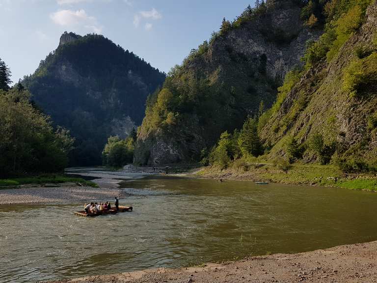 The Dunajec River Gorge Cycle Routes and Map | Komoot
