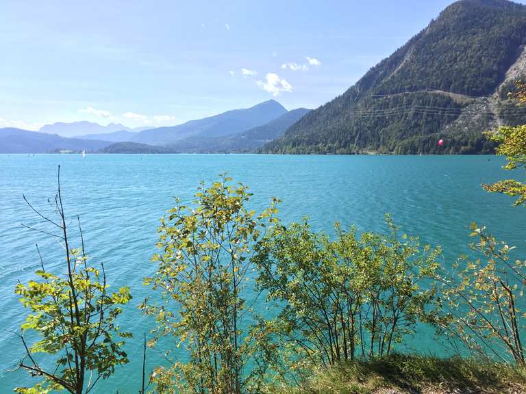 Walchensee Südufer Road Cycle Routes and Map | Komoot