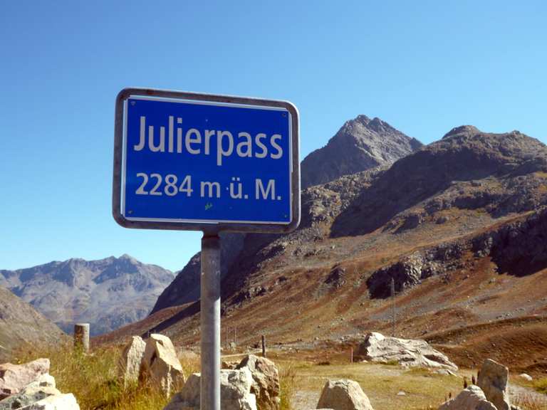 Julierpass: Rennradfahren und Rennradtouren | komoot