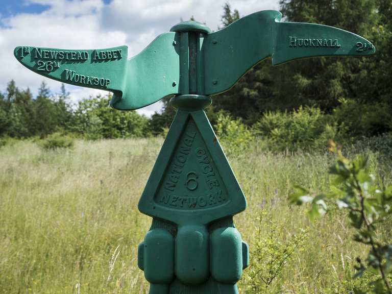 Linby bike trail — pristine gravel Cycle Routes and Map | Komoot