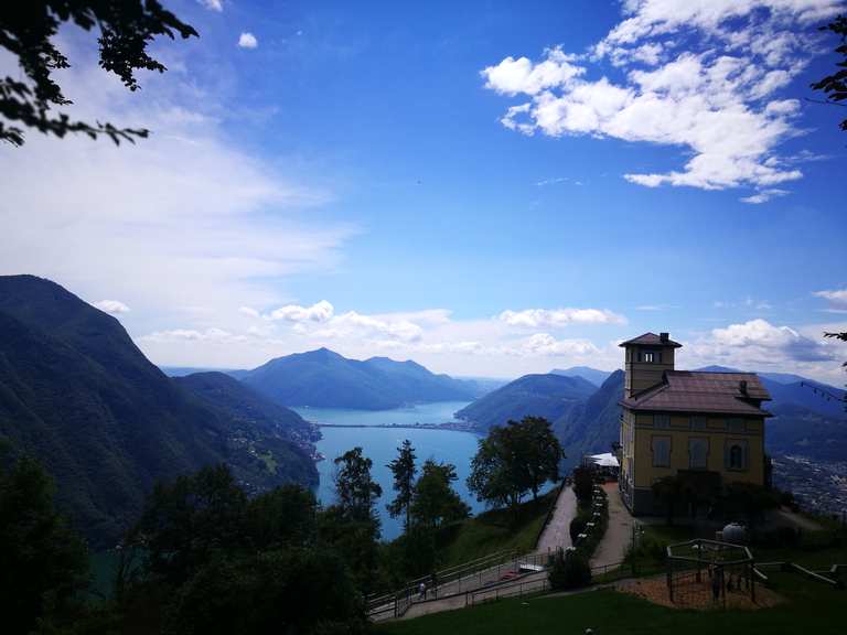 Aussicht vom Monte Brè: Wanderungen und Rundwege | komoot