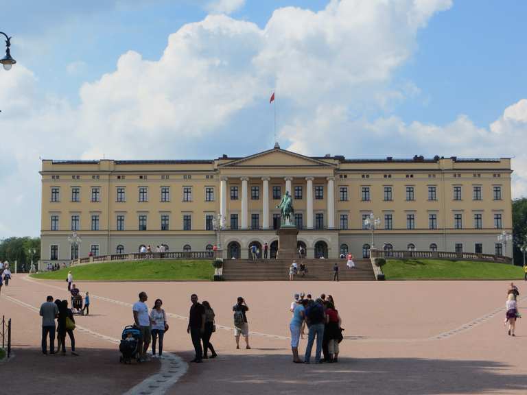 Det kongelige slott Oslo: Wanderungen und Rundwege | komoot