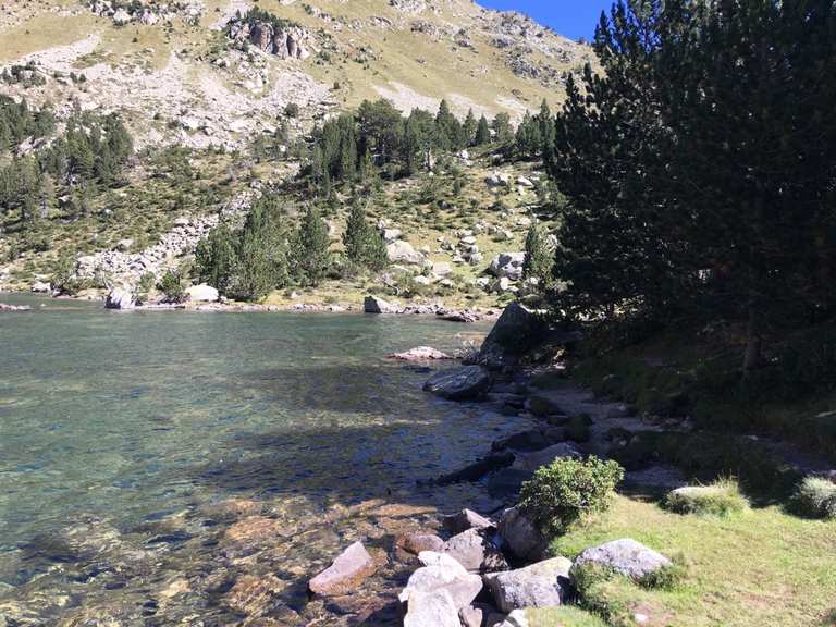 Weg der Aigübestortes zum Estany Llong und Estany Redó - Nationalpark ...