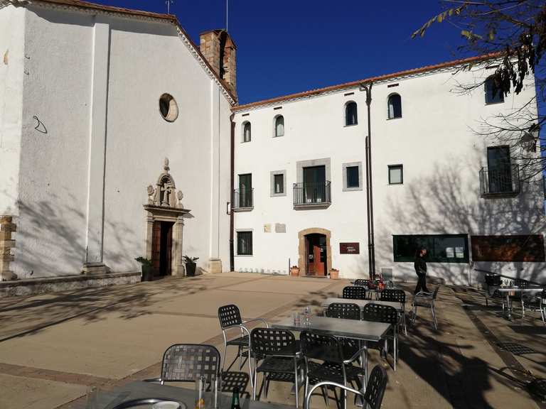 Els Àngels Monastery and Viewpoint Road Cycle Routes and Map | Komoot