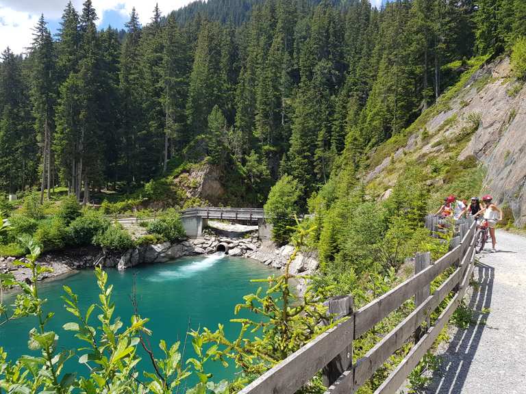 Verwallsee bei St. Anton am Arlberg/Tirol Mountain Bike Trails & Tracks ...