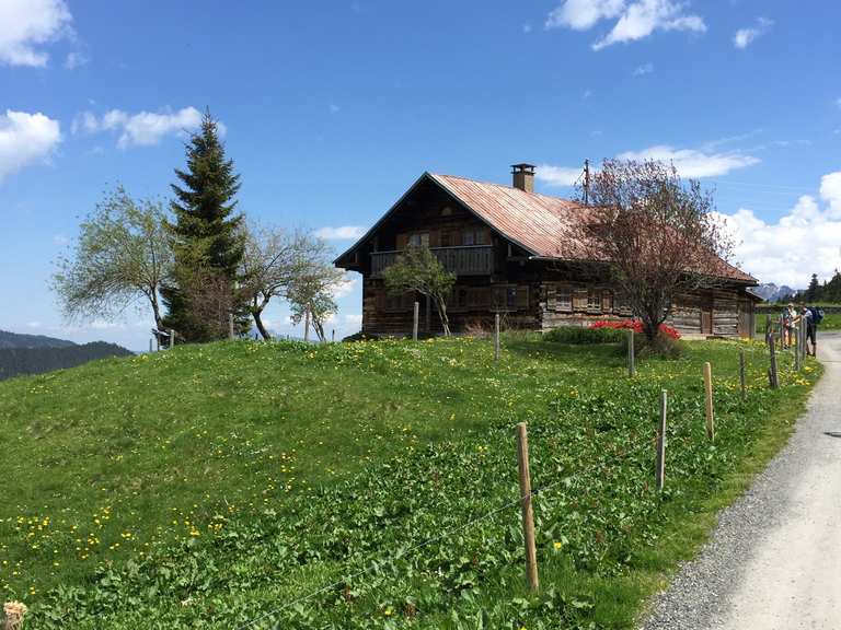 Rappenalptal – Weg zum Schrofenpass Runde von Oberstdorf | Mountainbike ...