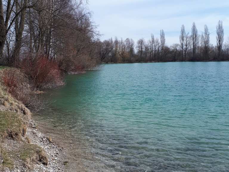 Langerringer Baggerseen - Mountain Bike Trails & Tracks | Komoot