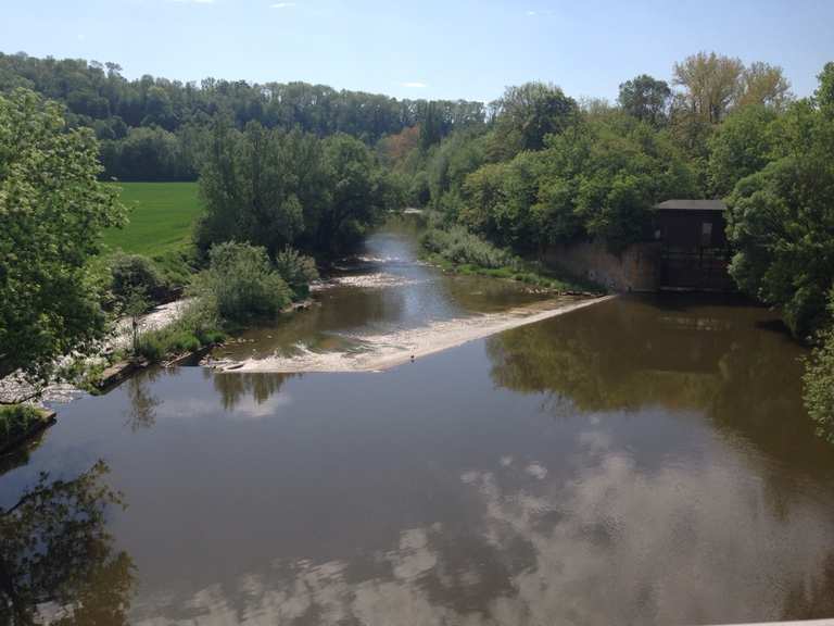 Jump-Trail – Aussicht auf Dahenfeld Runde von Bad Friedrichshall ...