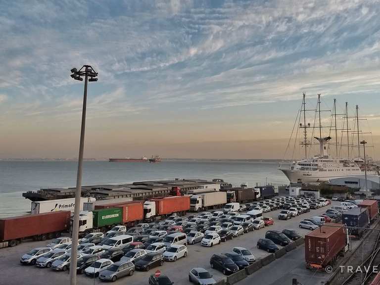 TML Lisbon Multipurpose Terminal 🛳️ Port of Lisbon Road Cycle Routes ...