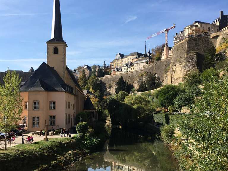 Grund district, Luxembourg City – Hiking & Cycling Routes | Komoot
