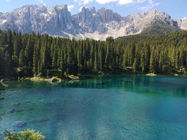 Karersee (Lago di Carezza): Wanderungen und Rundwege | komoot