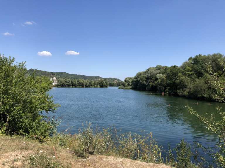 Baggersee Hirschau: Mountainbike-Touren und -Trails | komoot