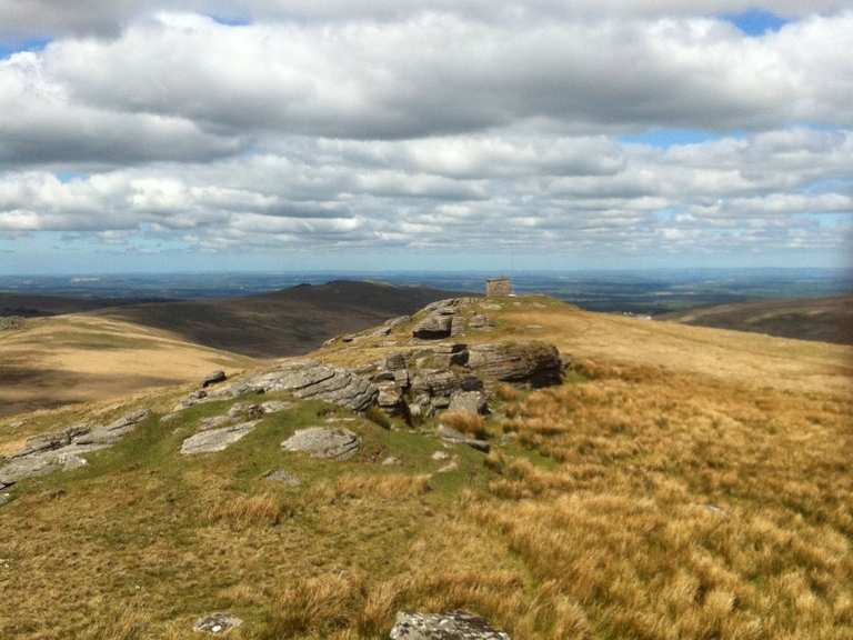 Oke Tor & Cosdon Beacon loop from Belstone — Dartmoor National Park ...