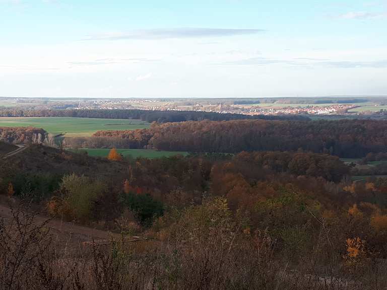 Tolle Aussicht vom ehemaligen Schuttberg: Mountainbike-Touren und ...