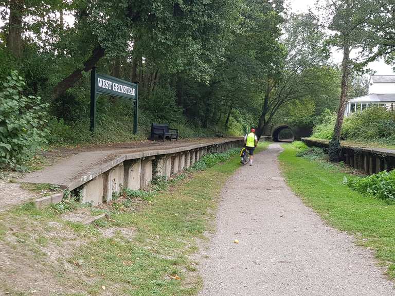 West Grinstead on Downs Link - Cycle Routes and Map | Komoot