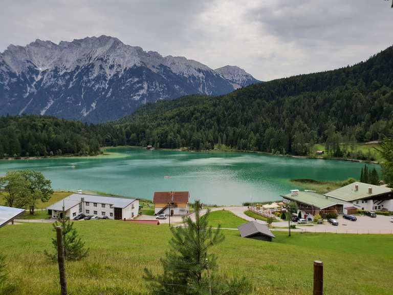 Blick auf den Lautersee: MTB-routes en trails | Komoot