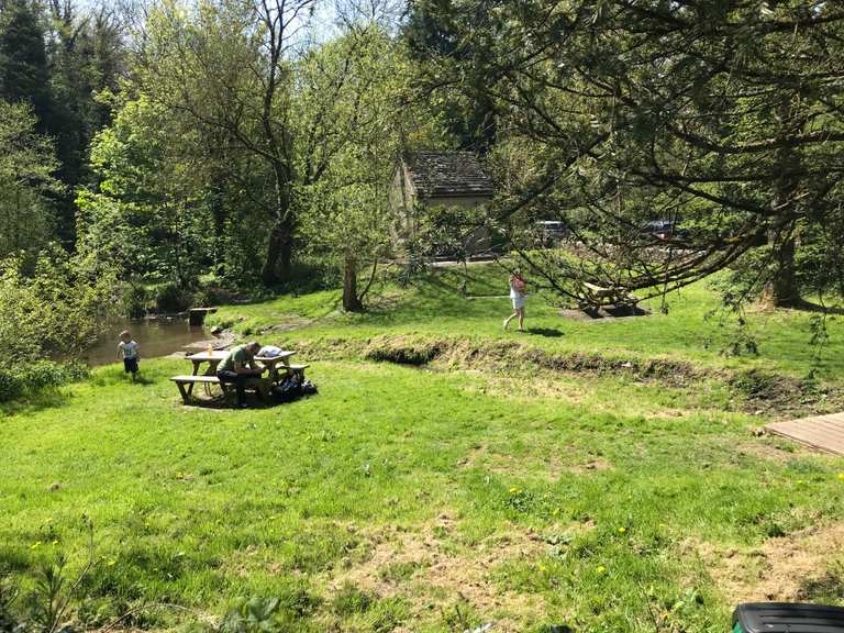 Colliers Way – Bridge over Mells River loop from Norton Hill | bike ...