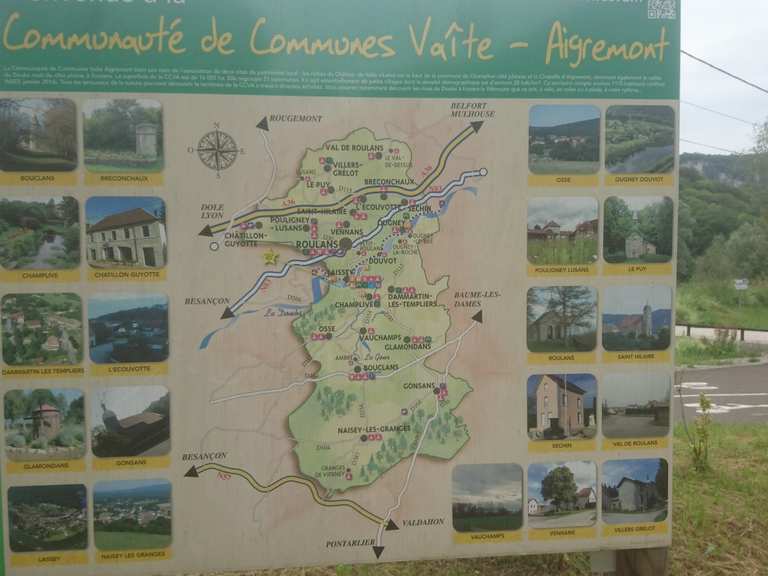 Doubstal (Deluz - Laissey) Cycle Routes and Map | Komoot