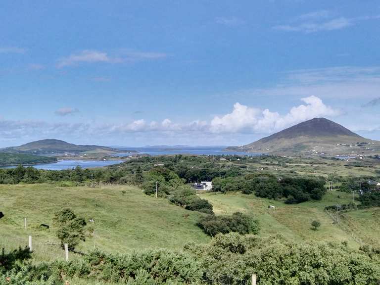 Diamond Hill loop from Letterfrack — Connemara National Park | hike ...