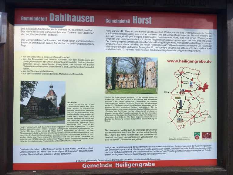 Castle ruins in Horst - Mountain Bike Trails & Tracks | Komoot