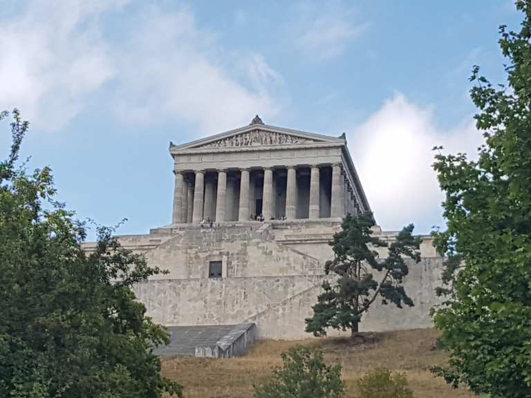 Blick auf die Walhalla - Cycle Routes and Map | Komoot