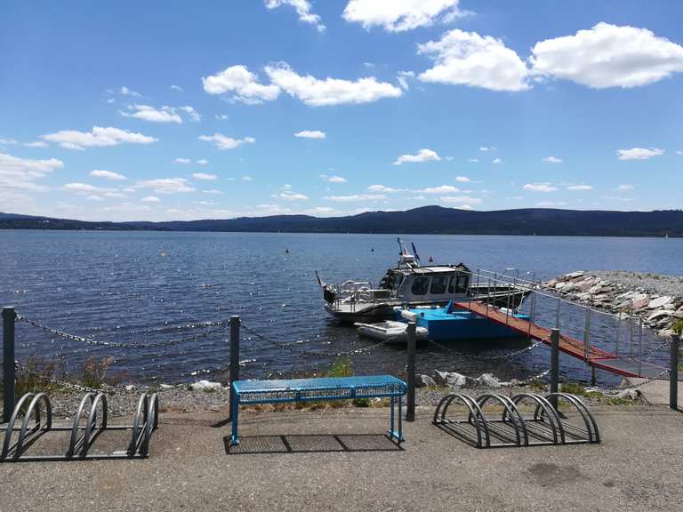 Lipno-Stausee, Fähre Dolní Vltavice-Kyselov fietsroutes en kaart | Komoot