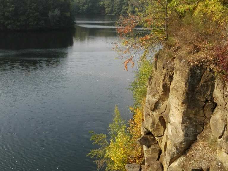 Vogelsberger See, Canyon-Brücke Routes for Walking and Hiking | Komoot