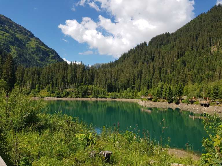 Verwallsee bei St. Anton am Arlberg/Tirol Mountain Bike Trails & Tracks ...