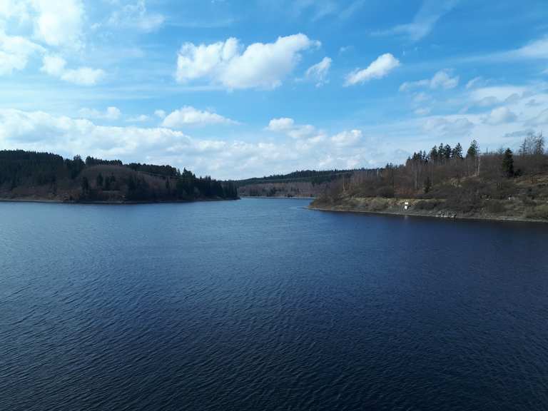 Staumauer Bleiloch-Talsperre: Wanderungen und Rundwege | komoot