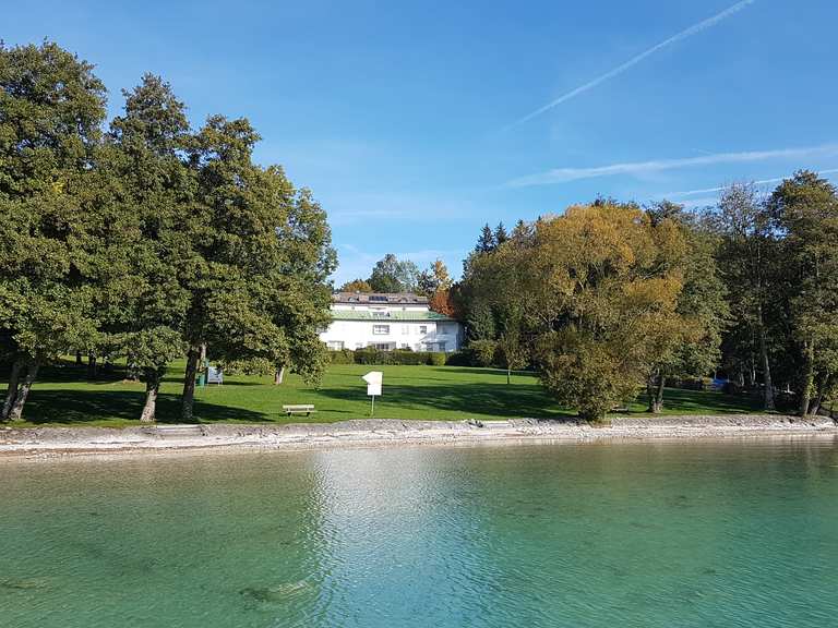 Badeplatz Litzlberg: Wanderungen und Rundwege | komoot