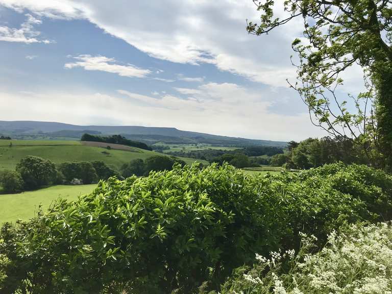 View of the Lune Valley Road Cycle Routes and Map | Komoot
