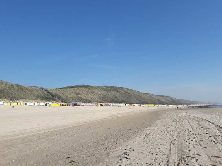 Strand Zoutelande: Wanderungen und Rundwege | komoot